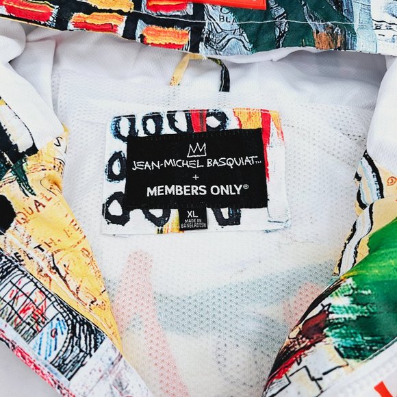 Members Only | Jackets & Coats | Members Only X Jean Michel Basquiat ...